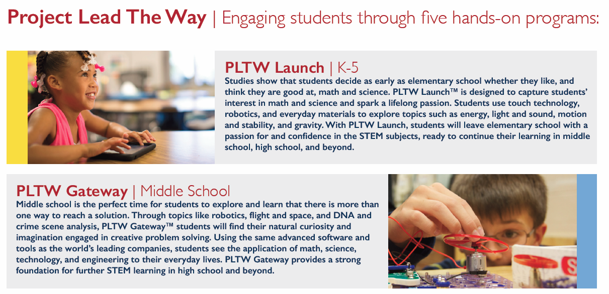 STEM and PLTW Approved – WGSD Meetings