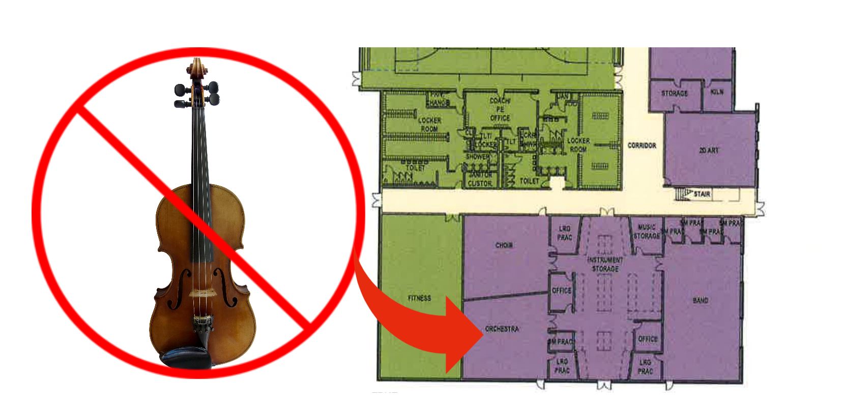 The New Orchestra Room: Promised, Paid, and Built = Program Eliminated ...